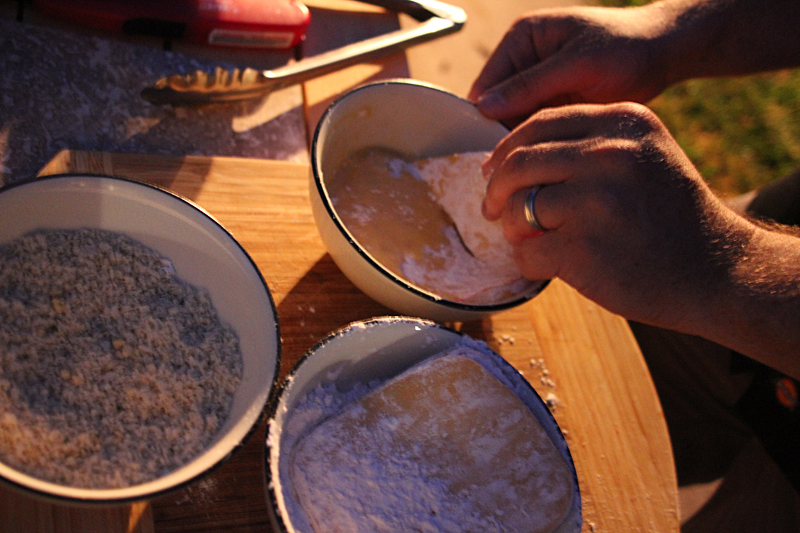 IN THE BACKYARD MAKING STREET FOOD WITH THE MANBQUE GUYS