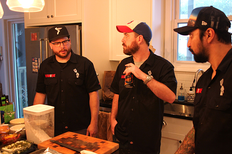 IN THE BACKYARD MAKING STREET FOOD WITH THE MANBQUE GUYS